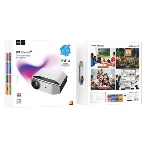 Hoco DI12 Portable Same-Screen Projector